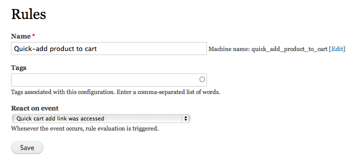 Rules link event | Drupal.org